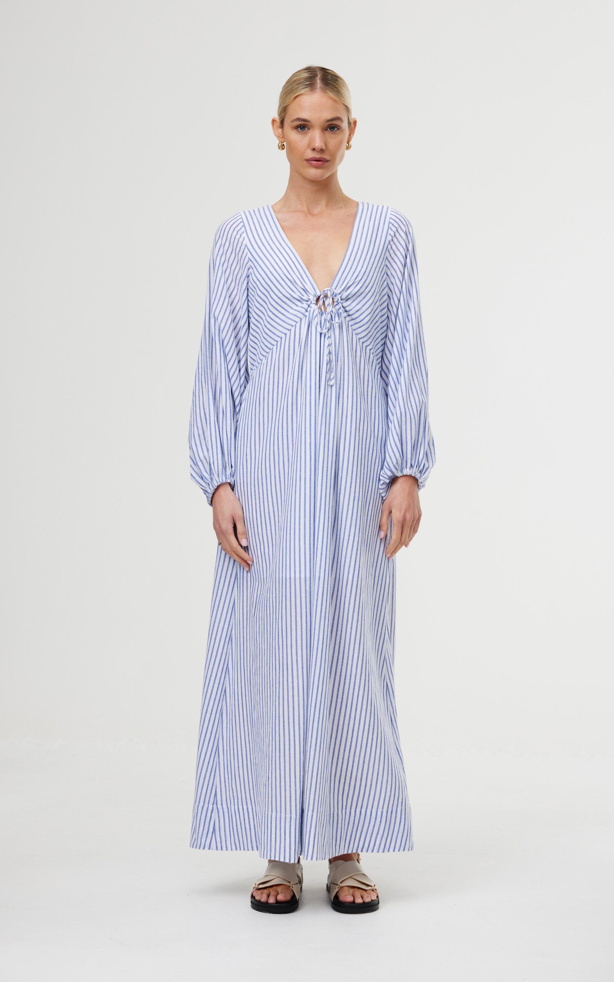 Marais Dress - Sea Stripe